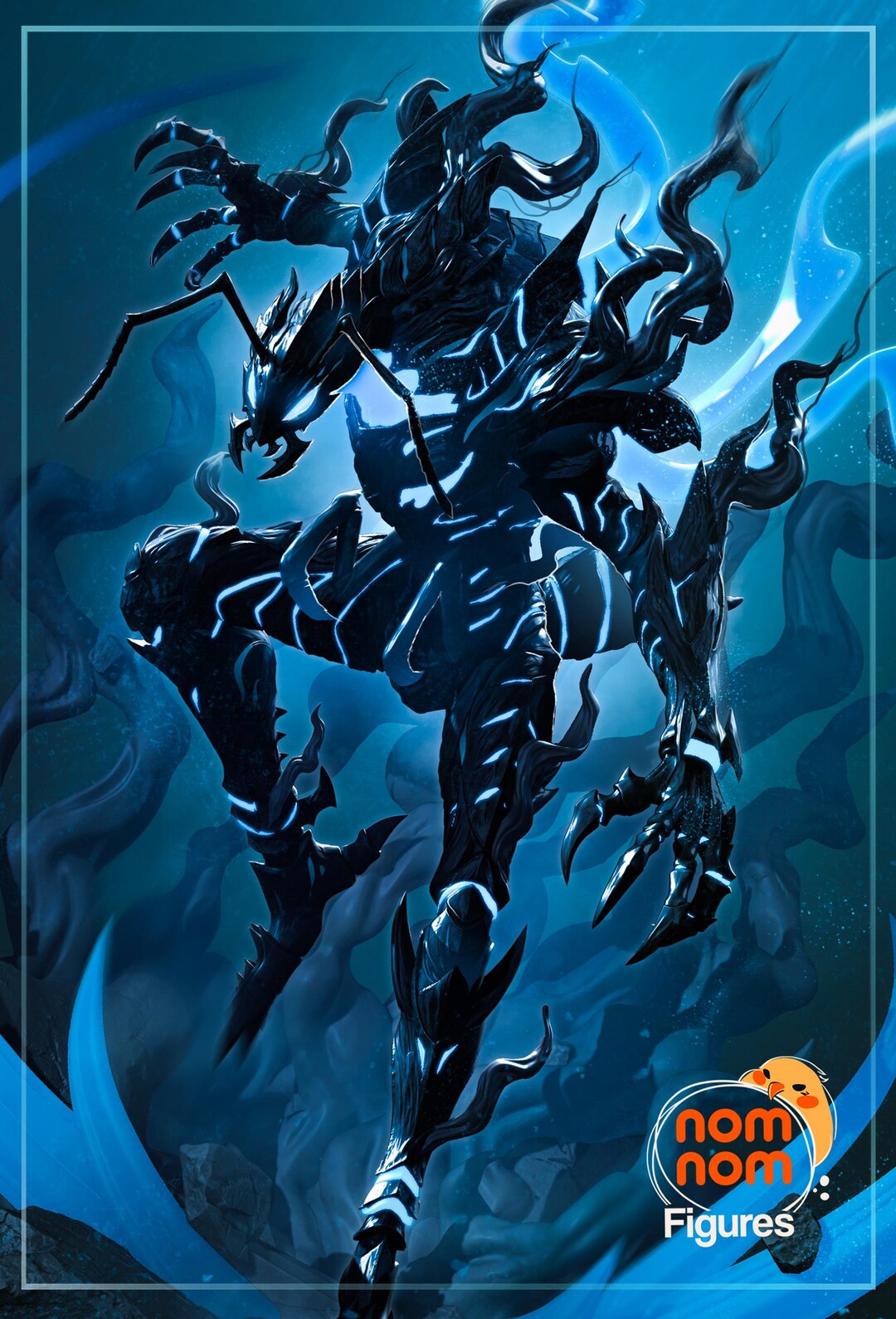 Shadow Beru -FAN ART- Solo Leveling3d Printed Resin Model Figure KIT - Etsy