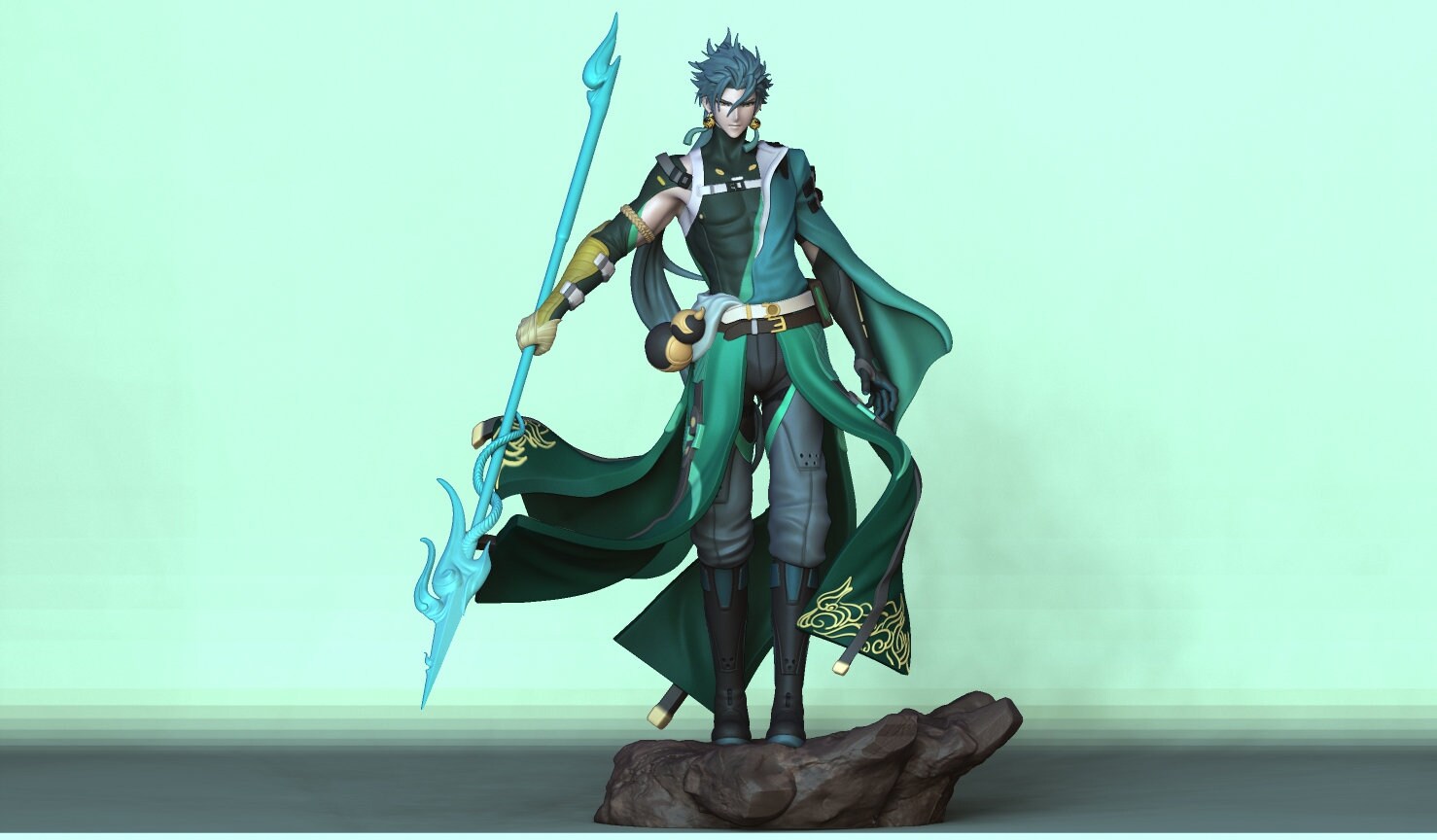 Jiyan FAN ART Wuthering Waves 3D Printed Resin Model Figure KIT - Etsy