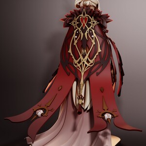 Signora -FAN ART- Genshin Impact 3D Printed Resin Model Figure KIT - Etsy