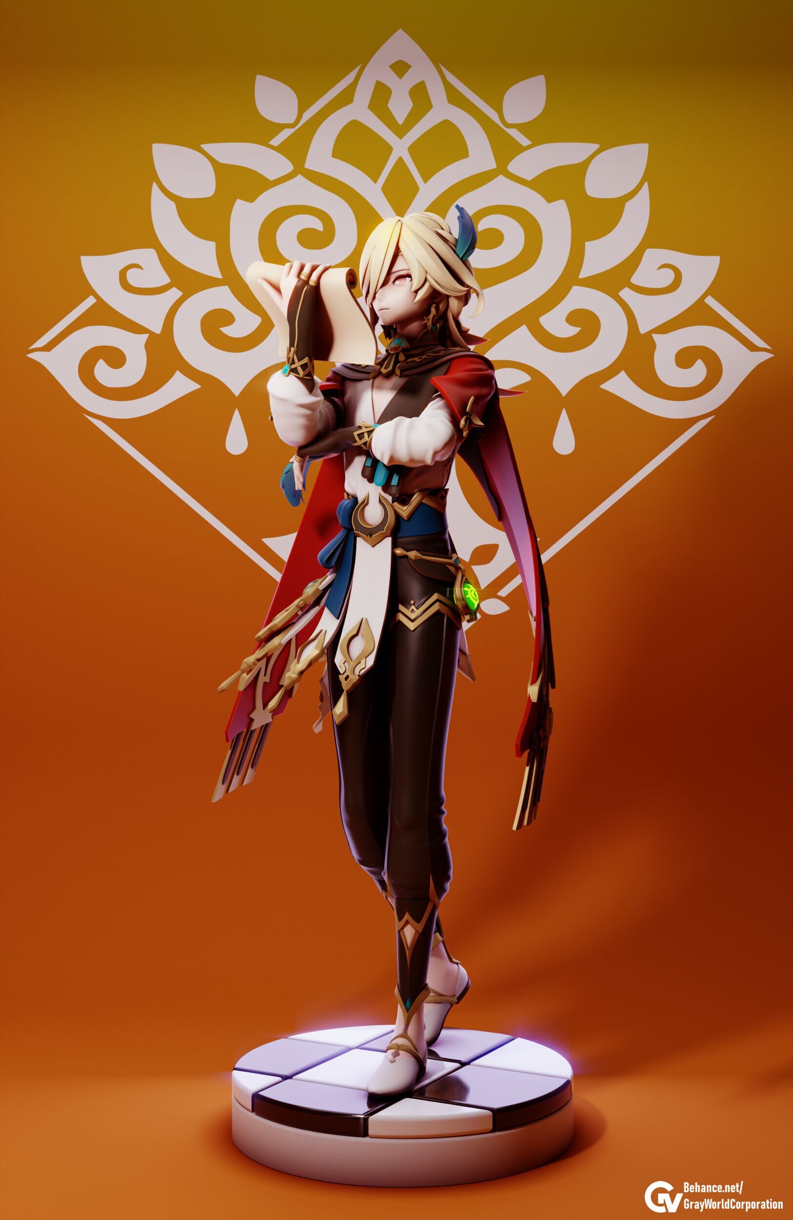 Kaveh-fan ART Genshin Impact 3D Printed Resin Model Figure KIT - Etsy