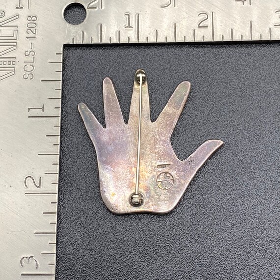 Vintage Wells Andrew Shows Anglos Hand Sterling Silve… - Gem