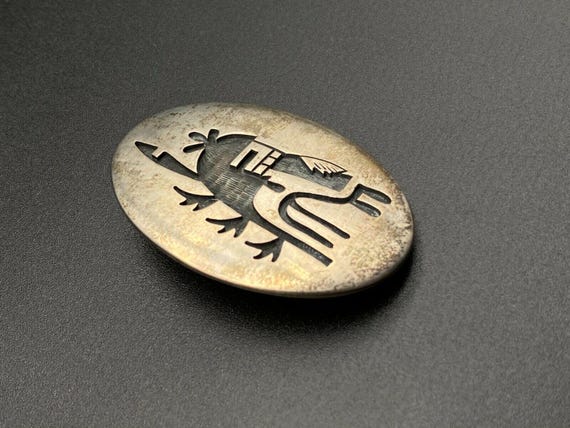 Vintage Hopi Mark Lomayestewa Kachina Native Sterling… - Gem