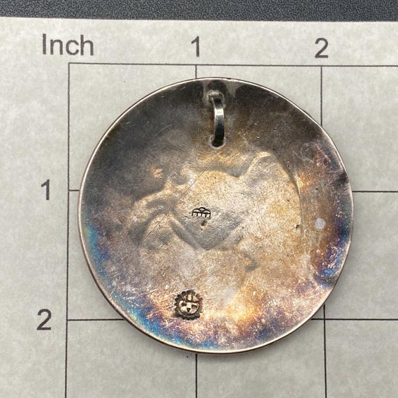 Vintage Hopi Victor Coochwytewa Native Silver Turkey … - Gem