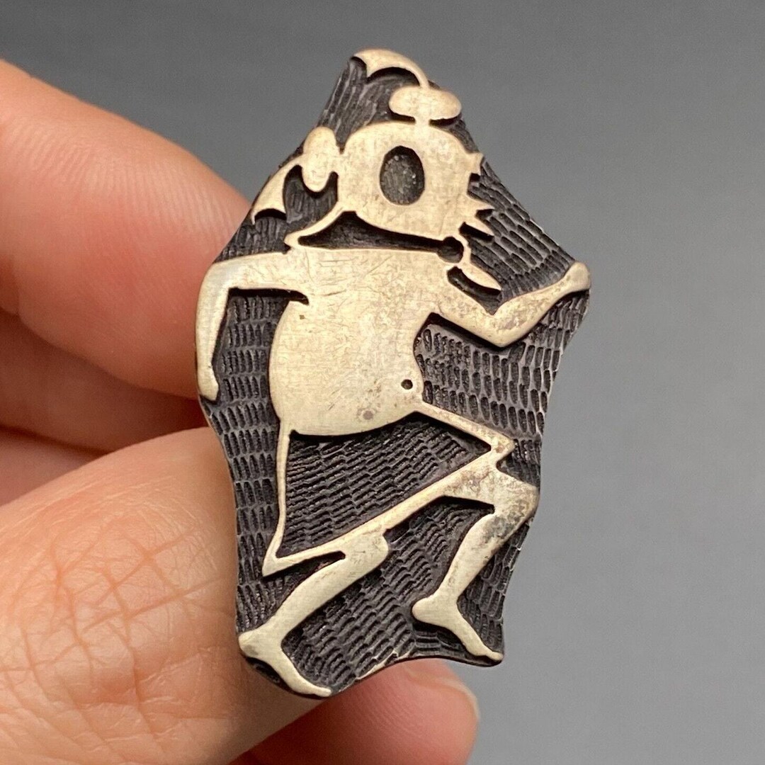 Vintage Hopi Bernard Dawahoya Mudhead Kachina Silver Ring Size 5.5 - Etsy