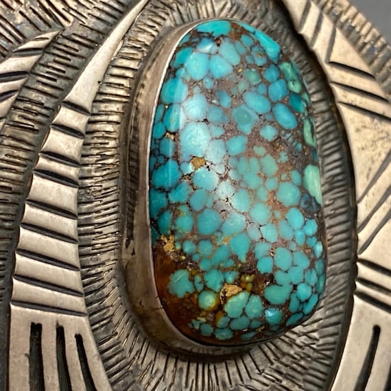 Vintage Hopi Victor Coochwytewa Parrot Bird Turquoise… - Gem