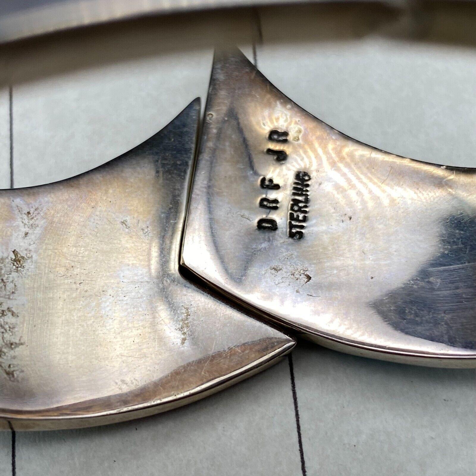 Vintage David Freeland Jr Sea Turtle Sterling Silver Bracelet Small 6-5 ...