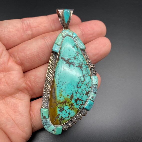 Vintage David Freeland Jr Turquoise Sterling Silver D… - Gem