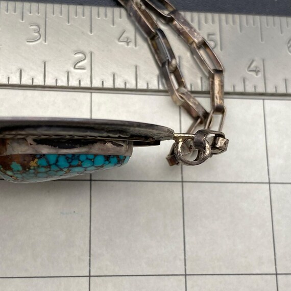 Vintage Hopi Victor Coochwytewa Parrot Bird Turquoise… - Gem
