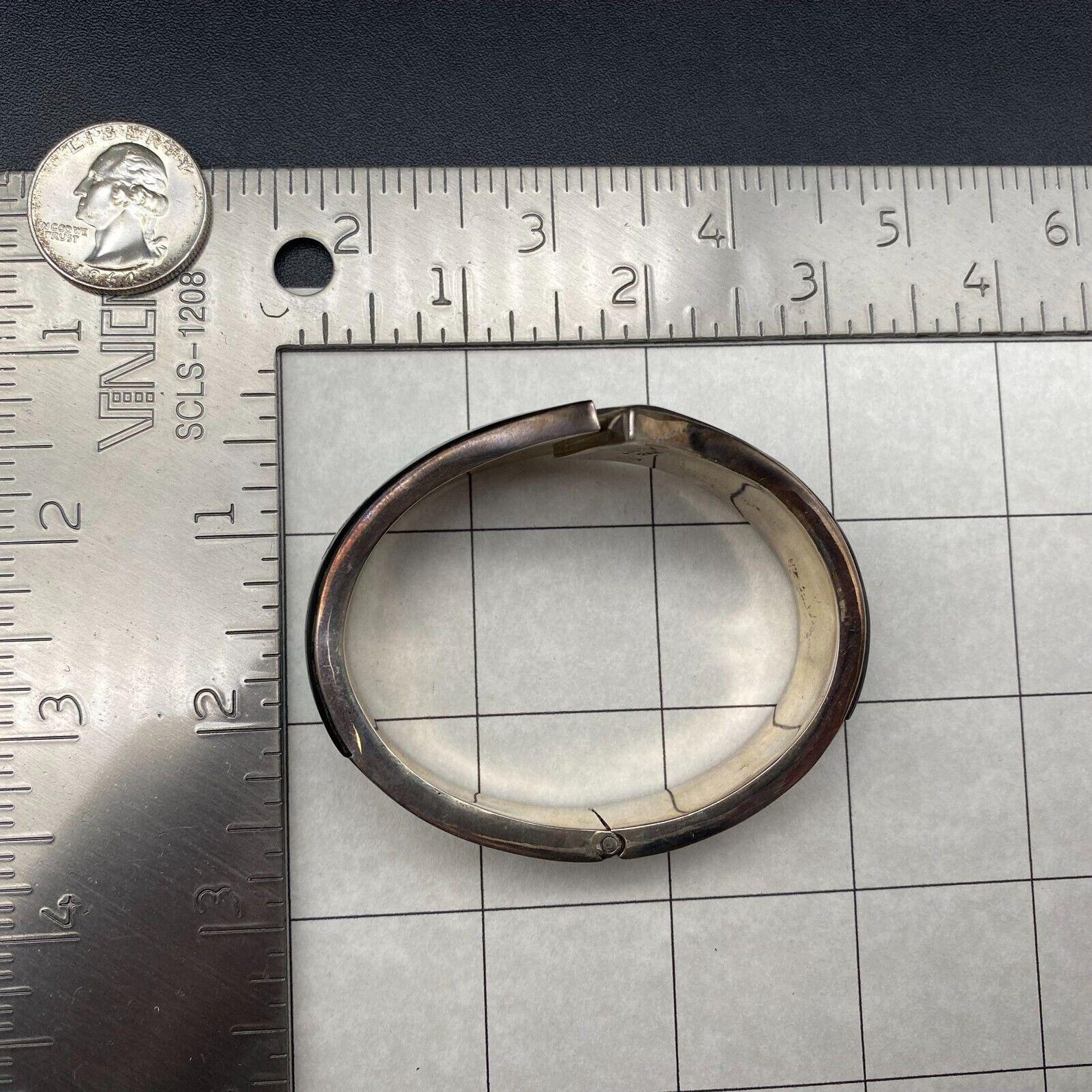 Vintage David Freeland Jr Sea Turtle Sterling Silver Bracelet Small 6-5 ...