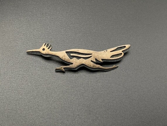 Vintage Hopi Phillip Honanie Native Roadrunner Bird S… - Gem