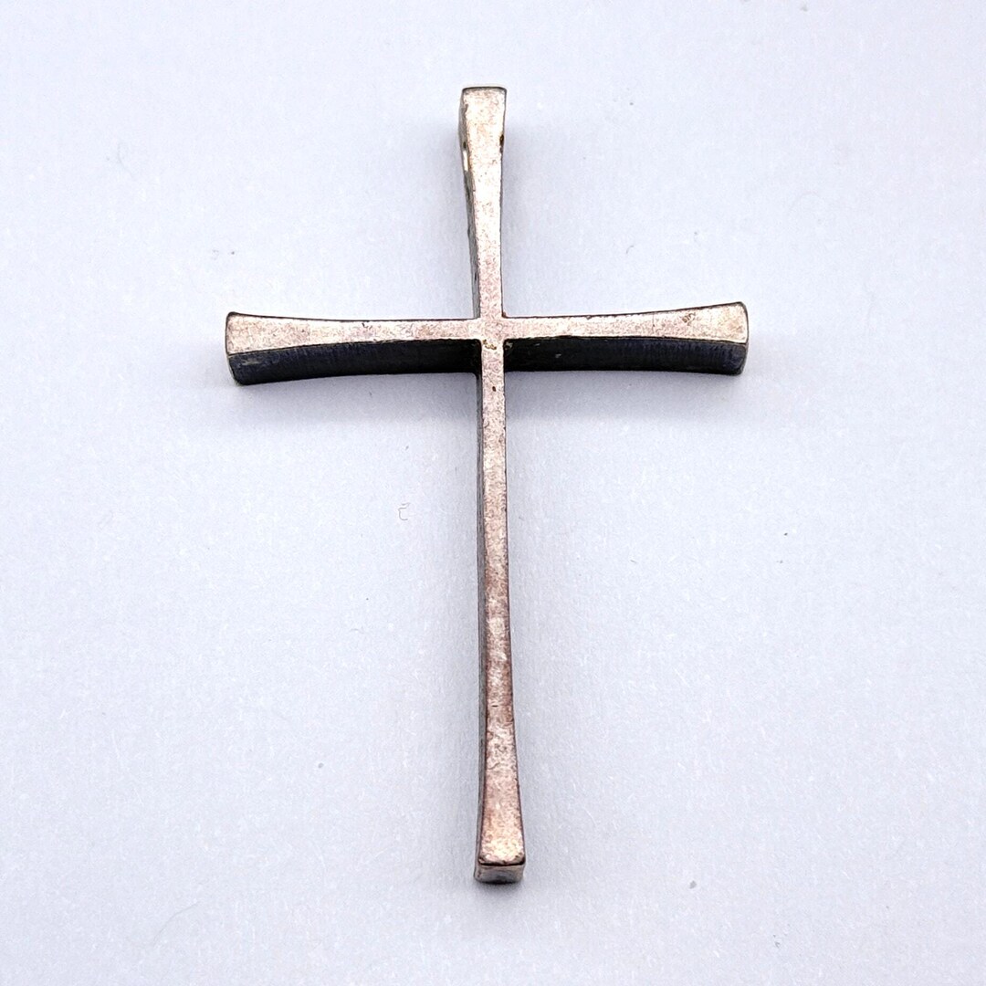 Vintage James Avery Dimensional Cross Sterling Silver Pendant - Etsy