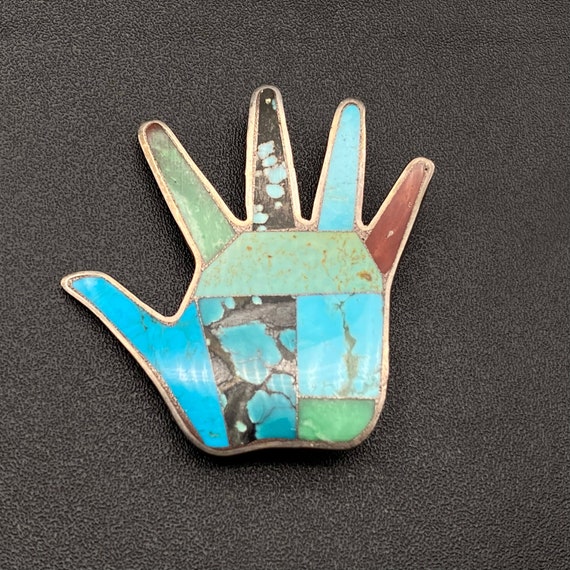 Vintage Wells Andrew Shows Anglos Hand Sterling Silve… - Gem