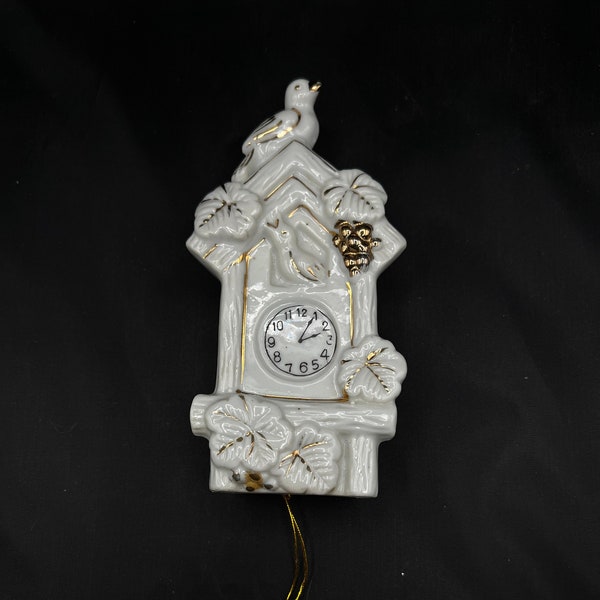 Ceramic Pendulum Wall Clock - Etsy