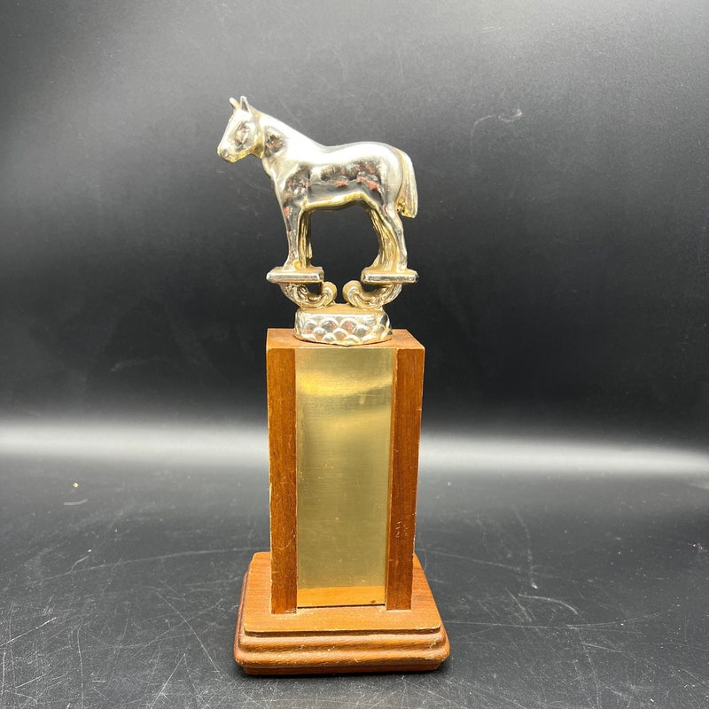 Horse Trophy - Etsy