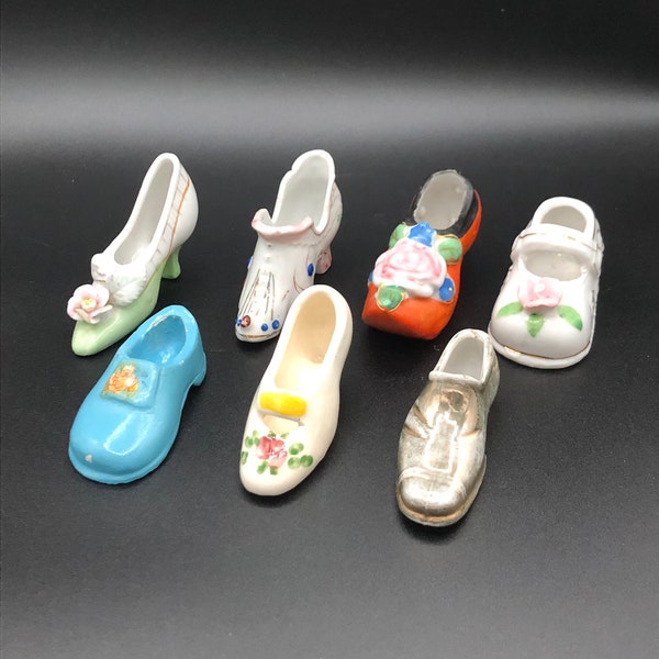 Miniature Ceramic Shoes - Etsy
