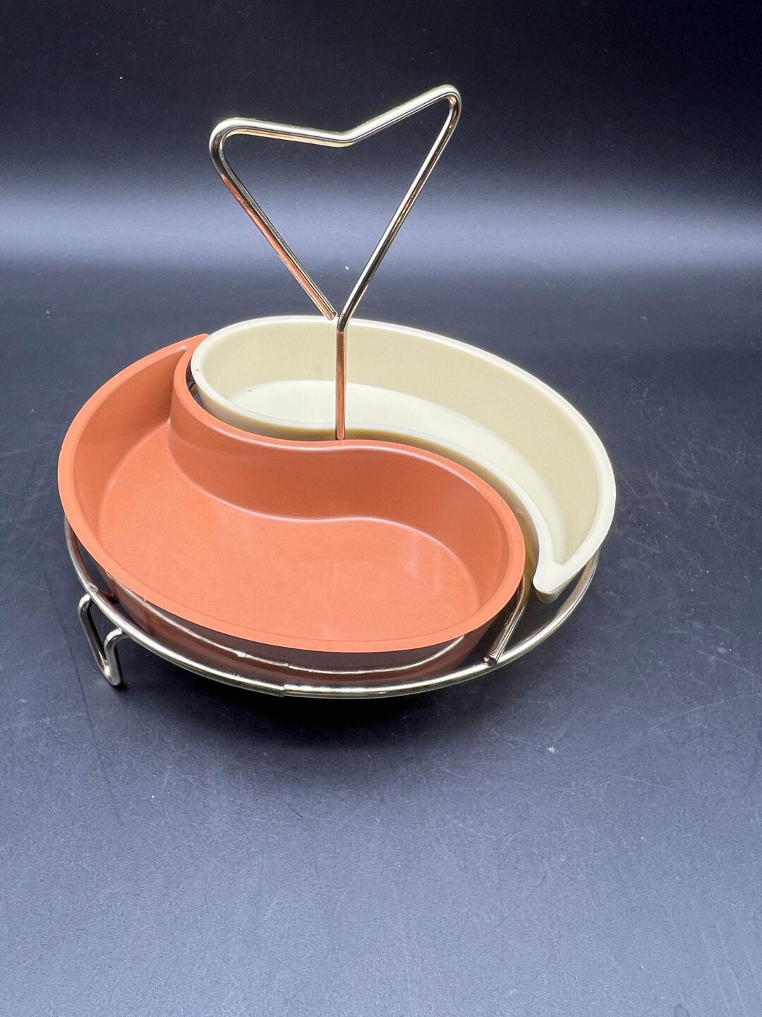 MCM Yin-yang Candy Dish or Tray With Caddy Melamine - Etsy