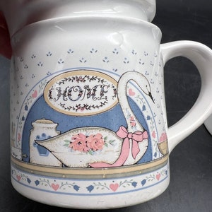 Home Upland Silver and Cutlery Cream and Sugar Set With White Swan - Etsy