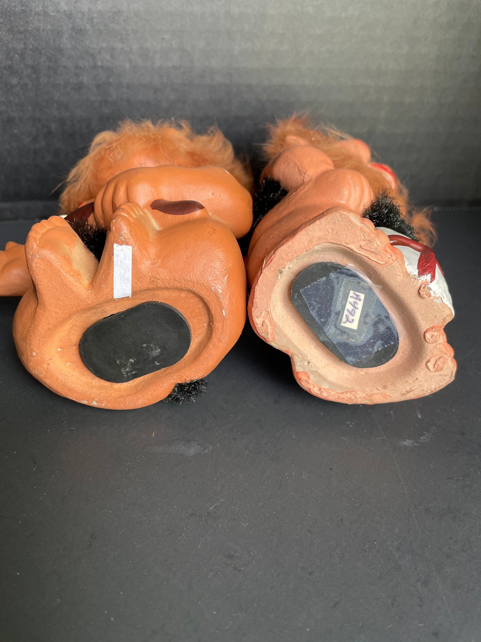 Vintage Cavemen Caveman Red Clay Pottery Banks Set of 2 | Etsy