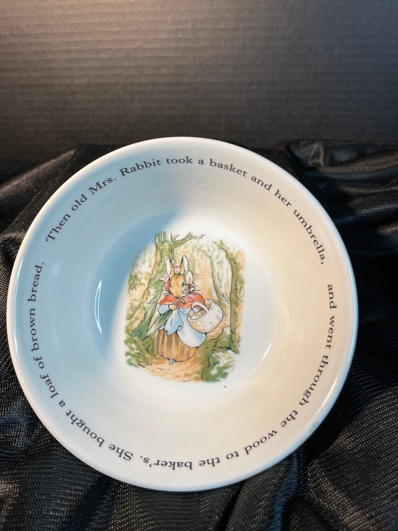 Wedgwood 1993 Peter Rabbit 3 Piece Children's Dinnerware - Etsy