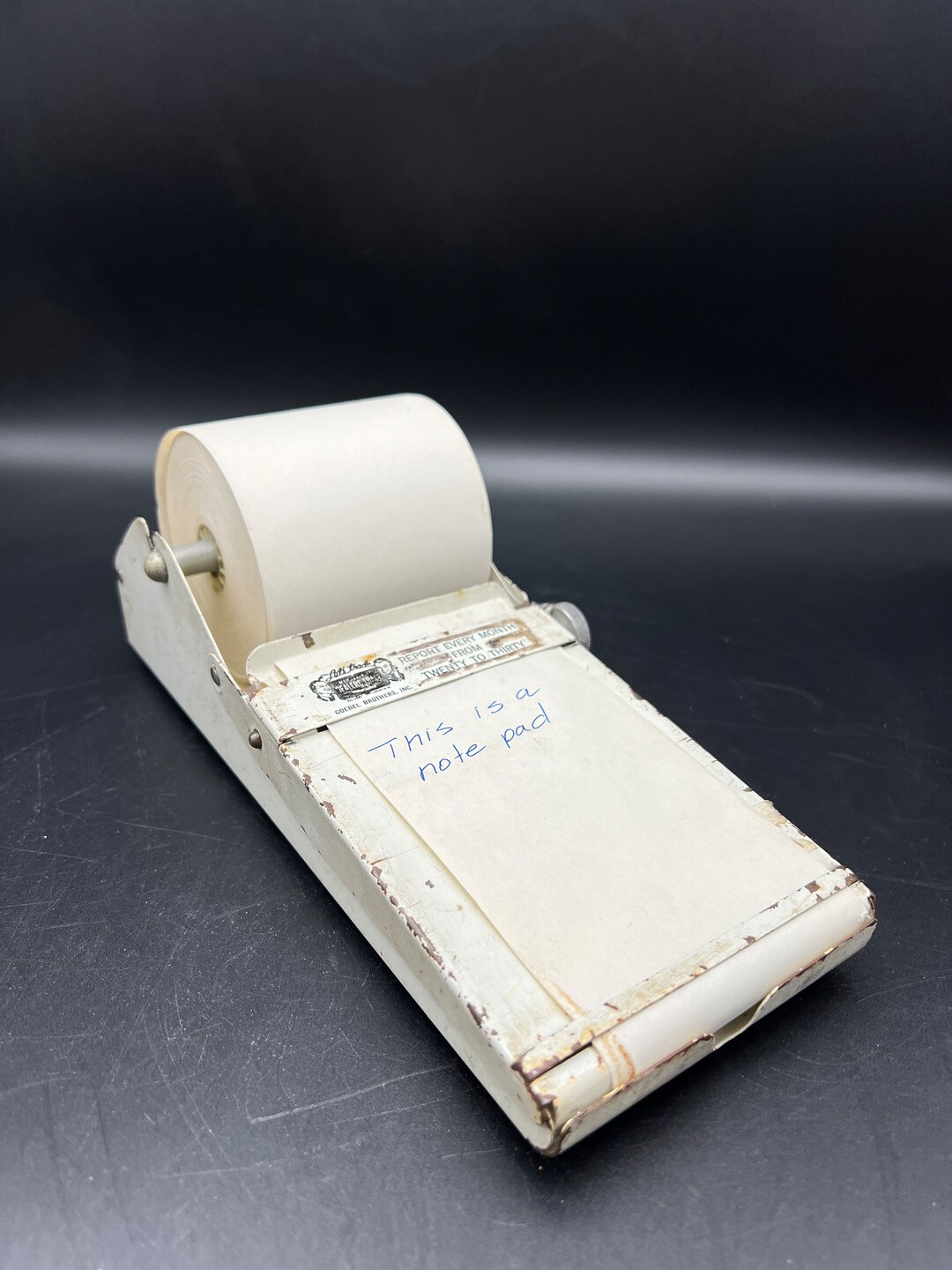 Primitive Rolled Paper Notepad Grocery List Lehr ND - Etsy