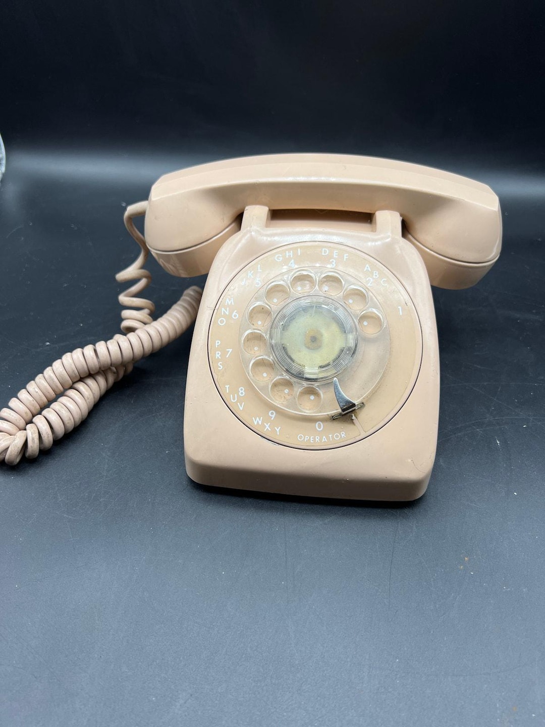 Vintage Automatic Electric Rotary Dial 1960's Desk Telephone - Etsy