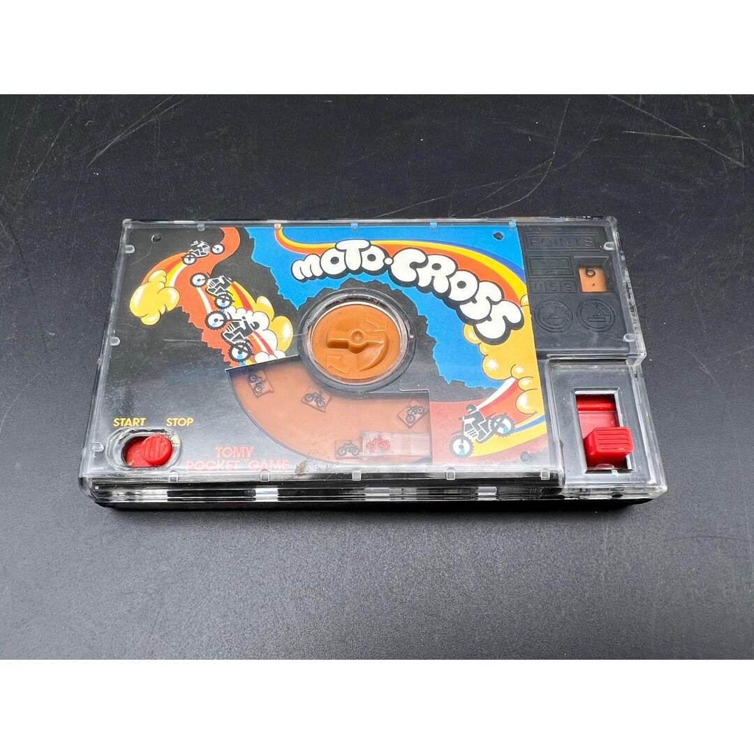 Tomy Moto-cross Wind up Game 1979 - 1981 - Etsy