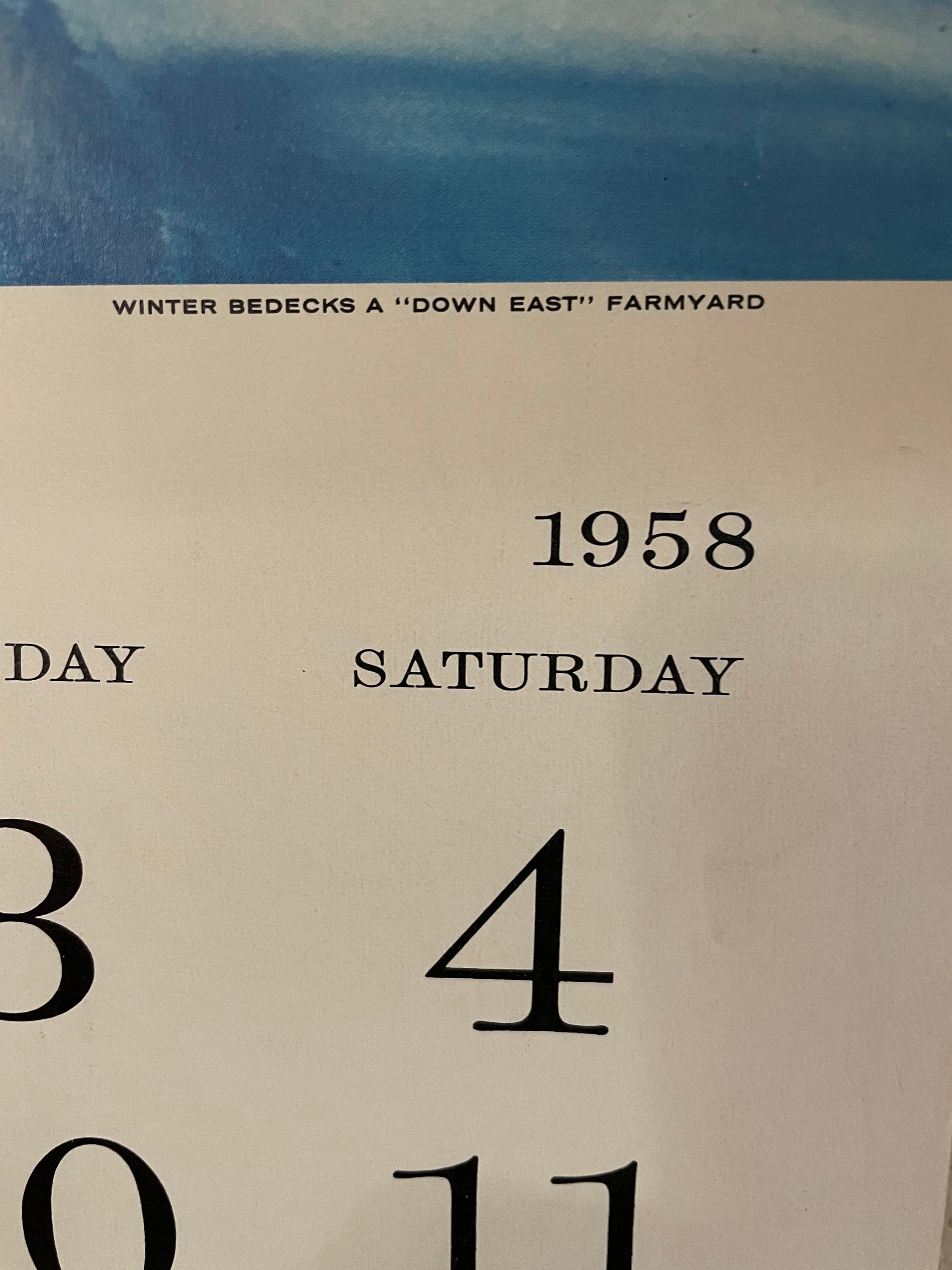 Vintage Esso Standard Oil 1958 Company Wall Calendar Large - Etsy