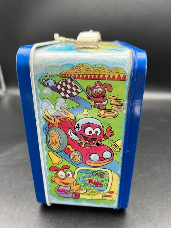 Muppet Babies 1985 Metal Lunch Box Jim Henson - Gem