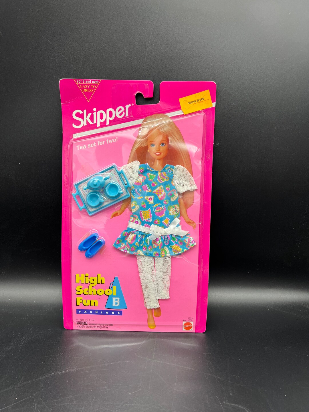 Barbie Skipper High School Fun Fashion Tea Set for Two 1994 New in Box ...