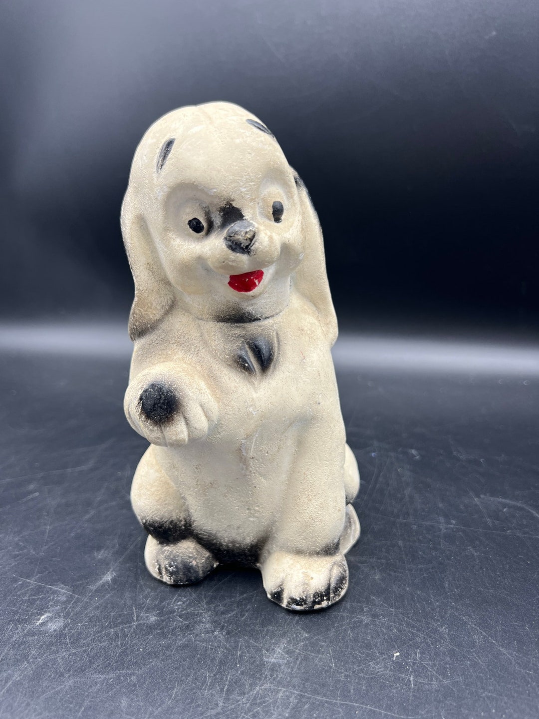 Vintage Carnival Chalkware Puppy Dog - Etsy