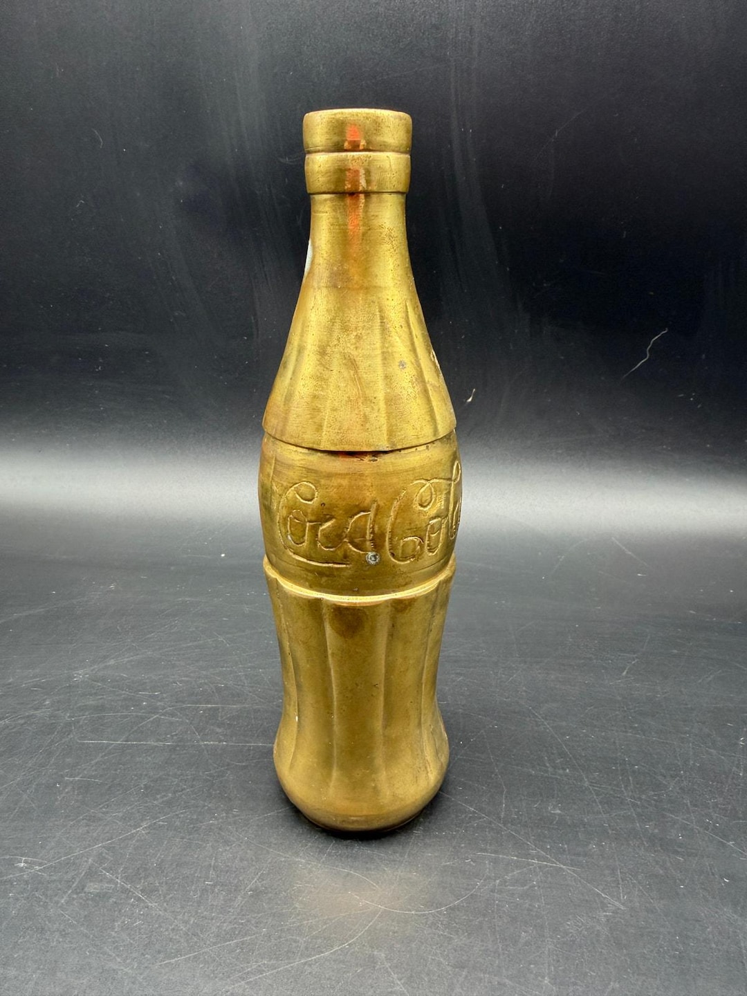 Solid Brass Coca Cola Bottle Made in India 1980's - Etsy