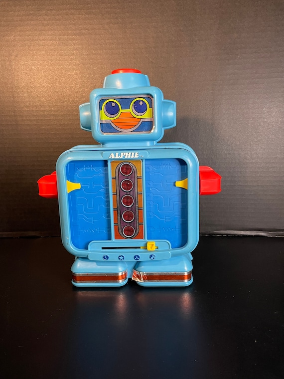 Vintage 1981 Playskool Alphie Robot Computer Non Working | Etsy