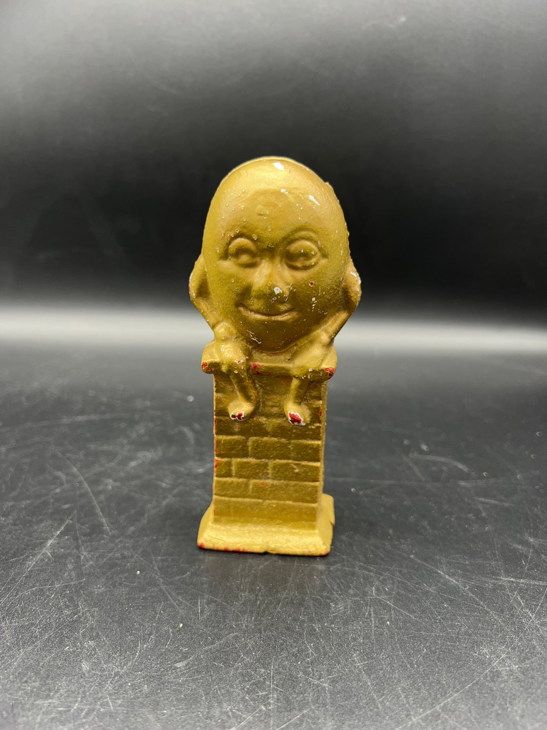 Reproduction Humpty Dumpty Bank Still Vintage Painted Cast Iron - Etsy