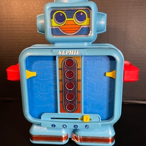 Vintage 1981 Playskool Alphie Robot Computer Non Working - Etsy