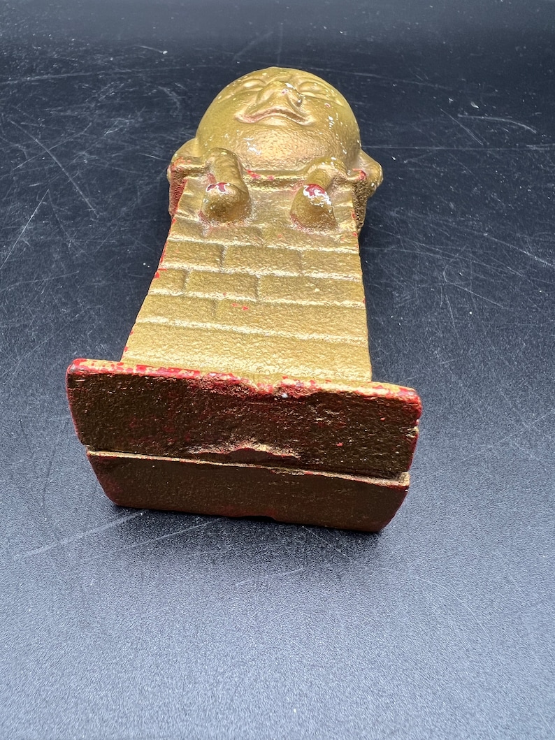 Reproduction Humpty Dumpty Bank Still Vintage Painted Cast Iron - Etsy