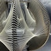 Vintage 1970's Smokey Lucite String Art Paul Secon Swag Lamp - Etsy