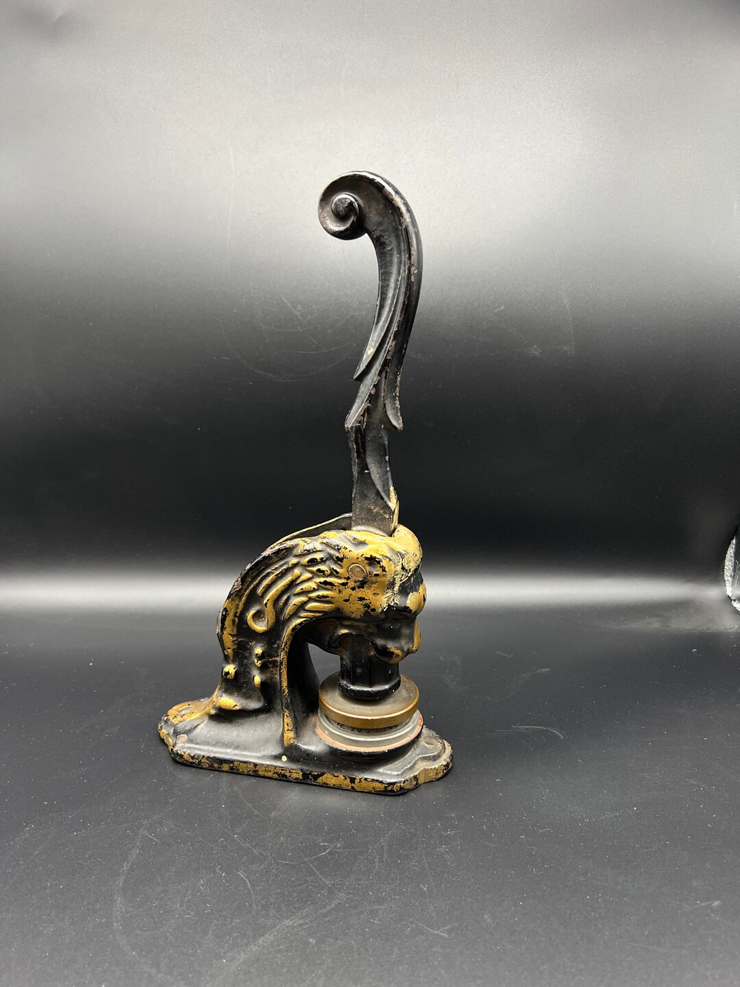 Antique Lion Head Embosser Companions of the Forest Ancient Order of ...