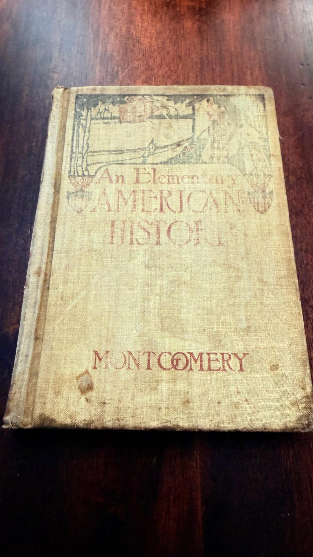 An Elementary American History by Montgomery 1904 - Etsy