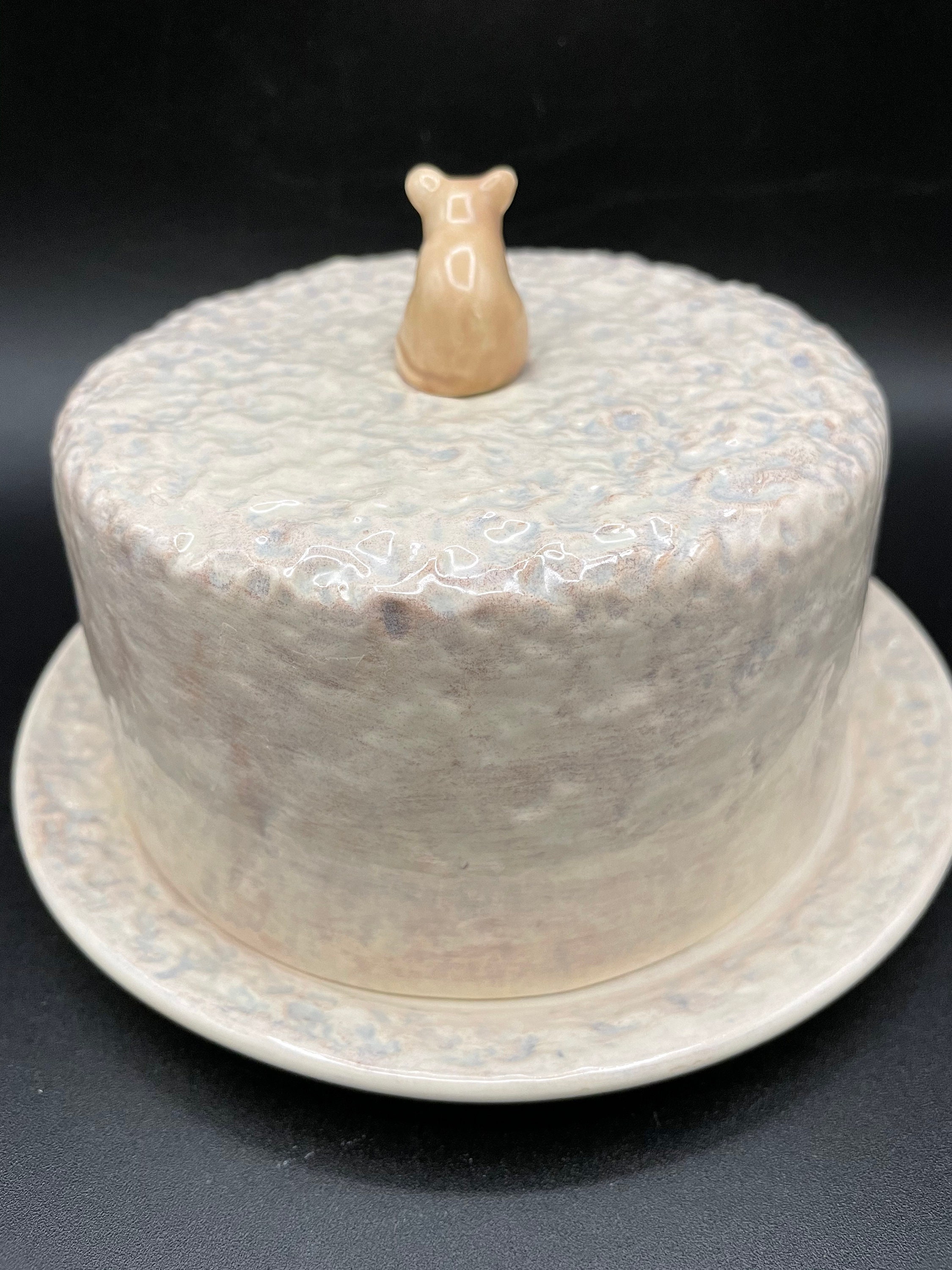 Vintage Sylvac Ceramics England Cheese Dish With Mouse Lid - Etsy