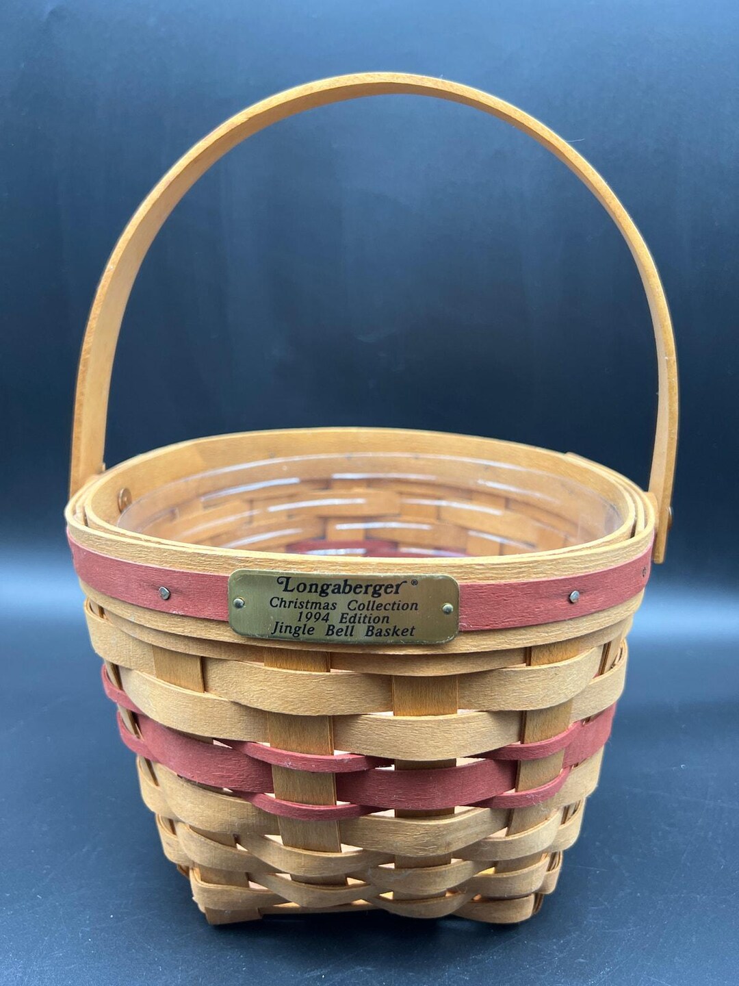 Longaberger Christmas Collection 1994 Edition Jingle Bell Basket - Etsy