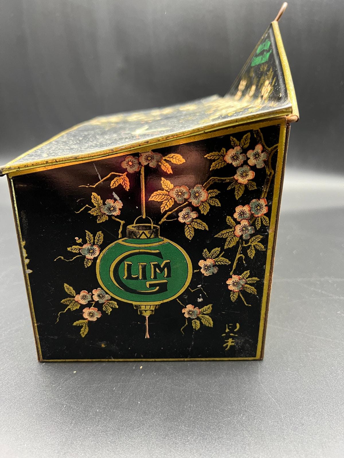 Antique Dutch GLIM Shoe Shine Kit Tin 1920's Tin Hinged Box - Etsy