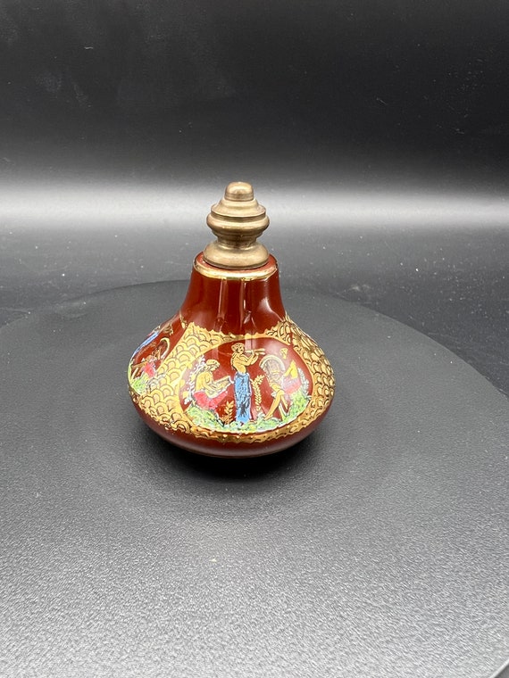 vintage ceramic perfume bottle - Gem