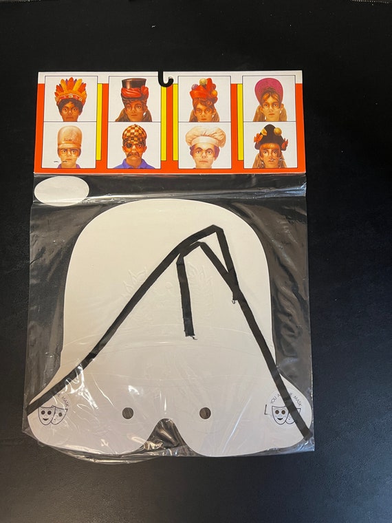 Vintage Halloween Mask 1980's You Are The Mask Set of… - Gem