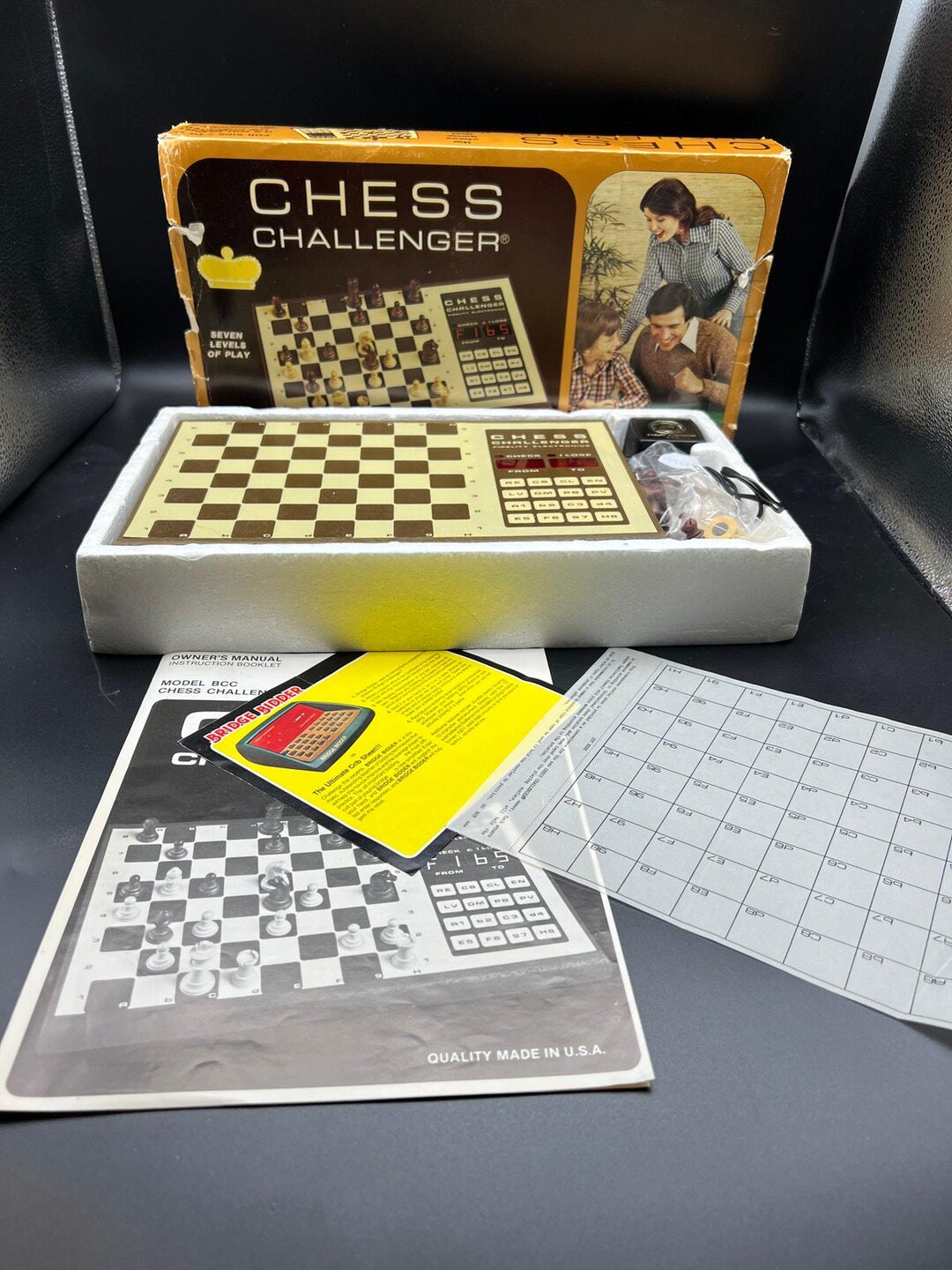Chess Challenger by Fidelity Electronics Complete and Working - Etsy