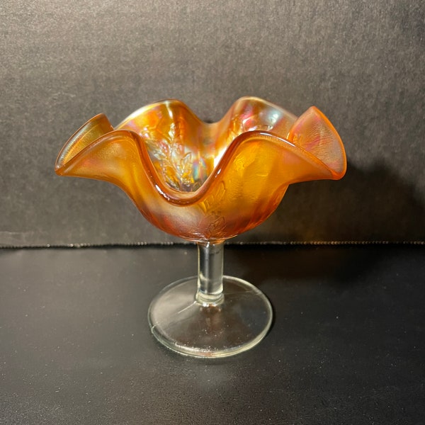 Fenton Compote Dish - Etsy