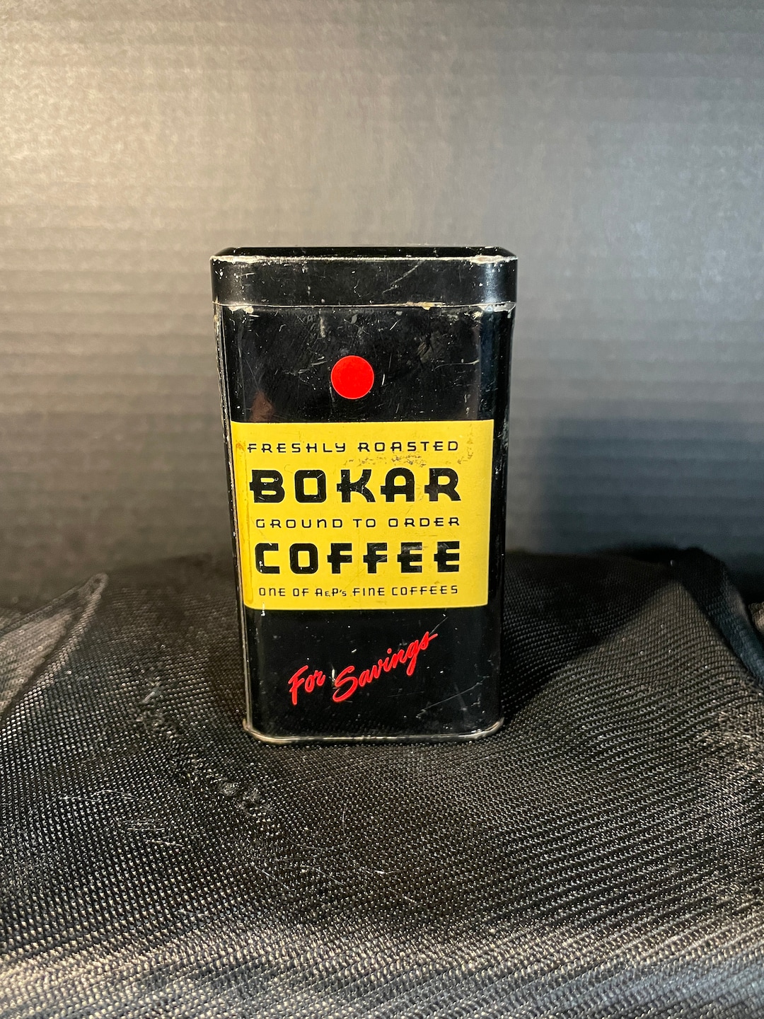 Bokar Coffee Tin Litho Savings Bank - Etsy