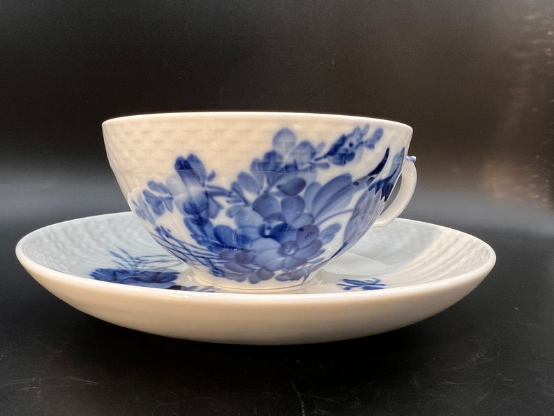 Antique Royal Copenhagen Tea Cup and Saucer 1900-1920 10/1551 - Etsy