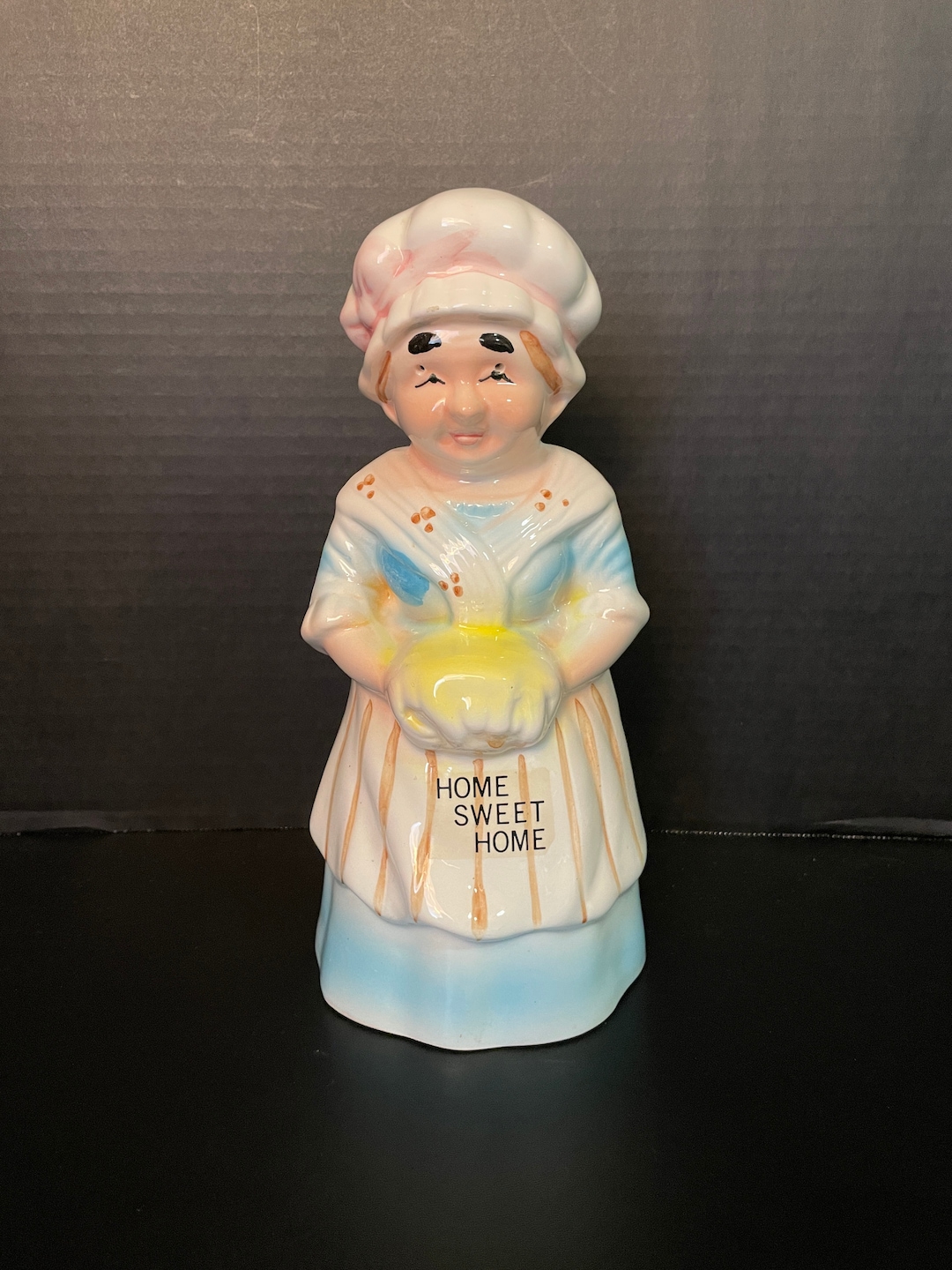 Vintage Ceramic Grandma Old Lady Utensil Holder - Etsy
