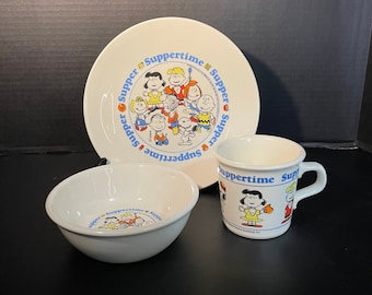 Peanuts Dinnerware - Etsy