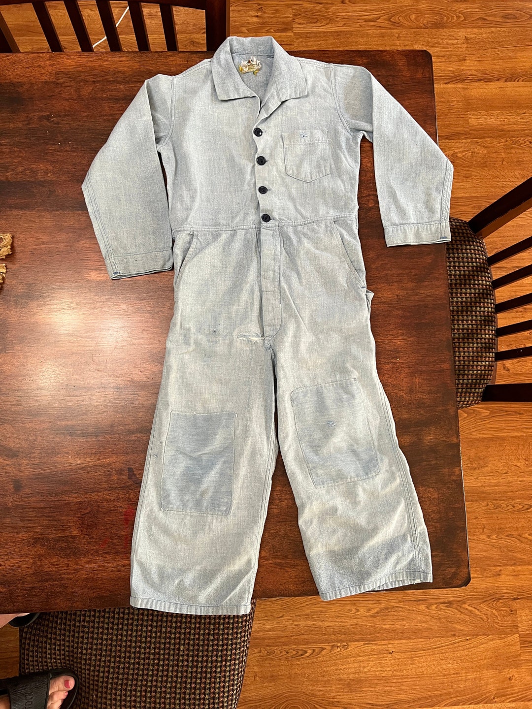 Vintage 1940's Klad-ezee Little Boy Coveralls Farm Coveralls with Butt ...
